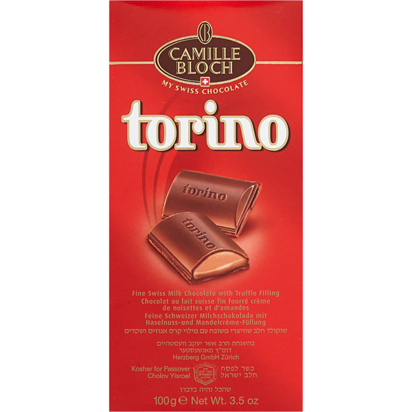 Camille Bloch Torino Milk Chocolate Bar | The KMP – The Kosher Marketplace