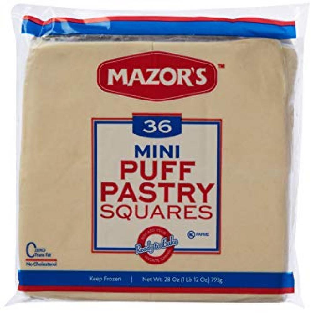 Mazor's Mini Puff Pastry Squares | The Kosher Marketplace