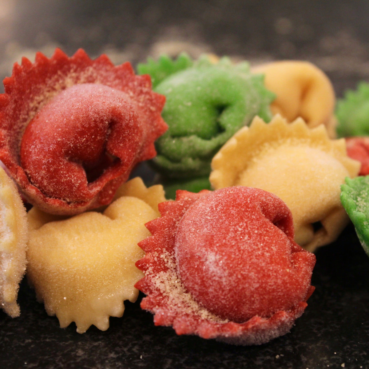 The Kosher Marketplace | Tricolor Cheese Tortellini (Fresh Frozen)